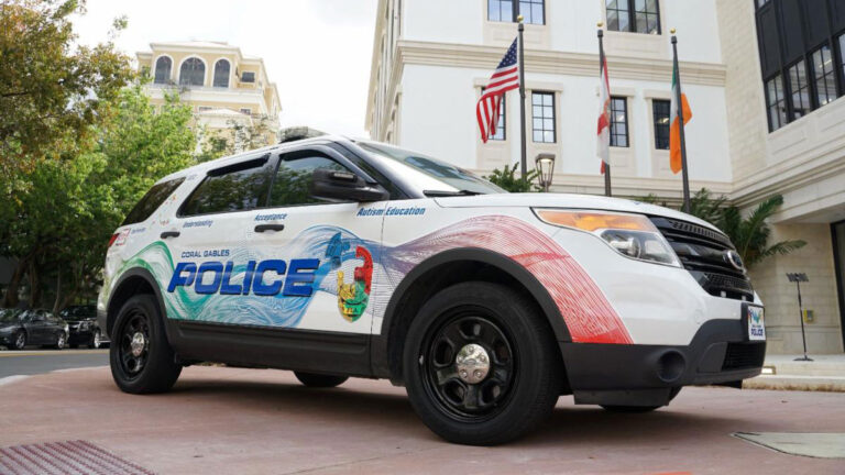 Coral Gables Police Department unveils new Autism Awareness SUV - The ...